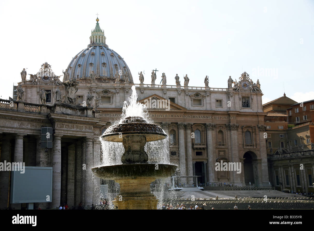 Rome, Italy, St. Peter's Square Stock Photo - Alamy