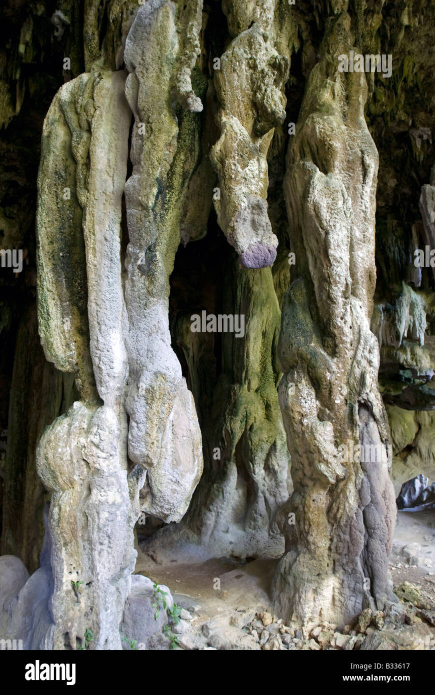 Anatakitaki Cave Atiu Cook Islands Stock Photo - Alamy
