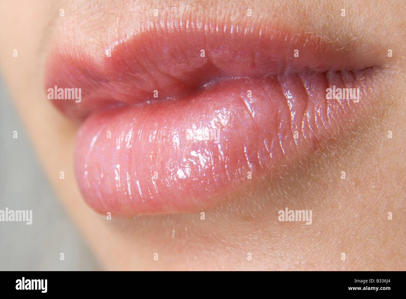 A close-up of a pair of lips Stock Photo - Alamy
