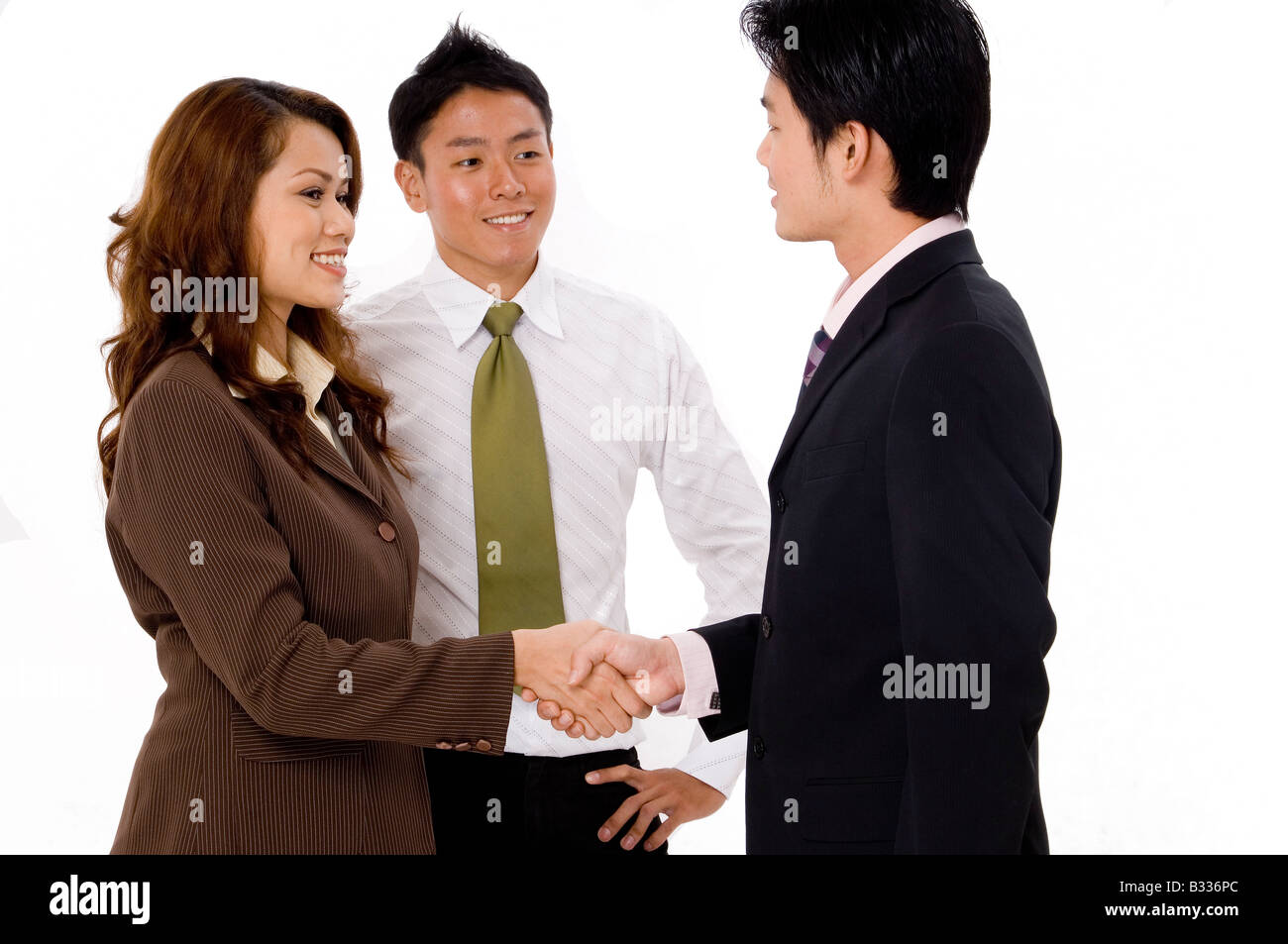 A business team meets for the first time Stock Photo - Alamy