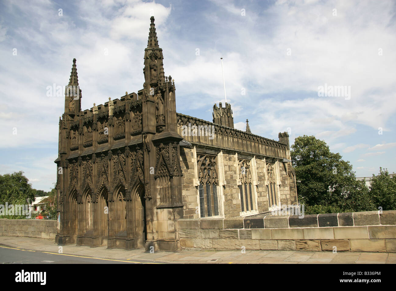 City of Wakefield, England. The Chapel on the Bridge. Chantry Chapel of ...