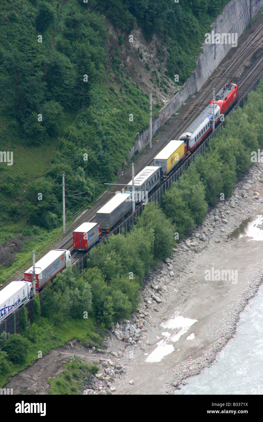 Road and rail ferry service hi-res stock photography and images - Alamy