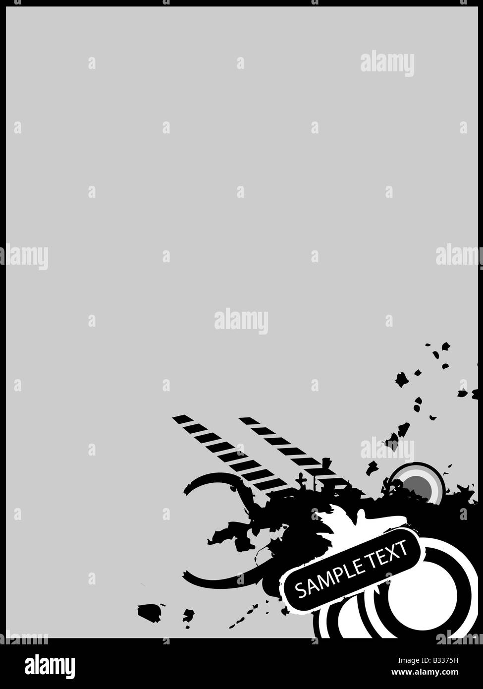 sample text and circles Stock Photo - Alamy