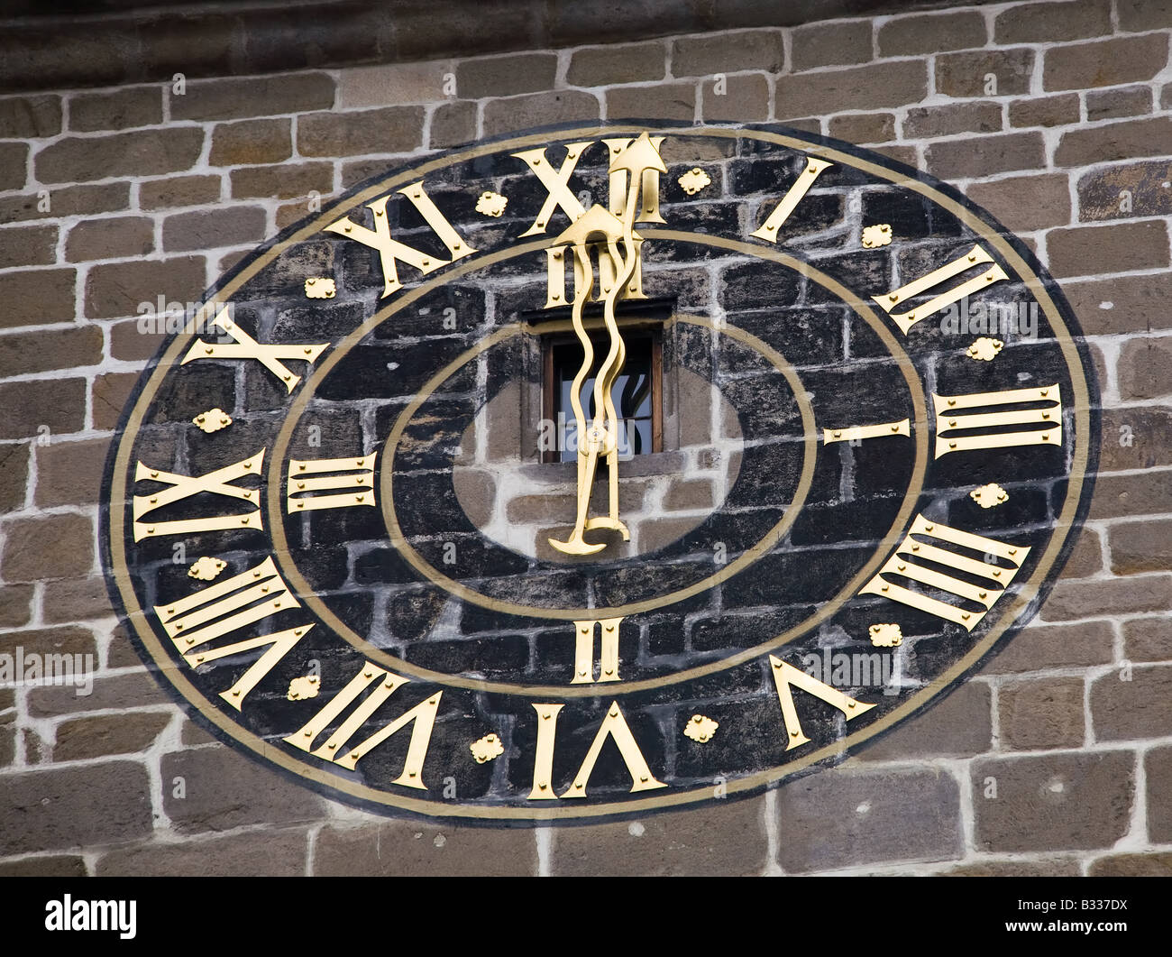 clock face of a clock tower Stock Photo - Alamy