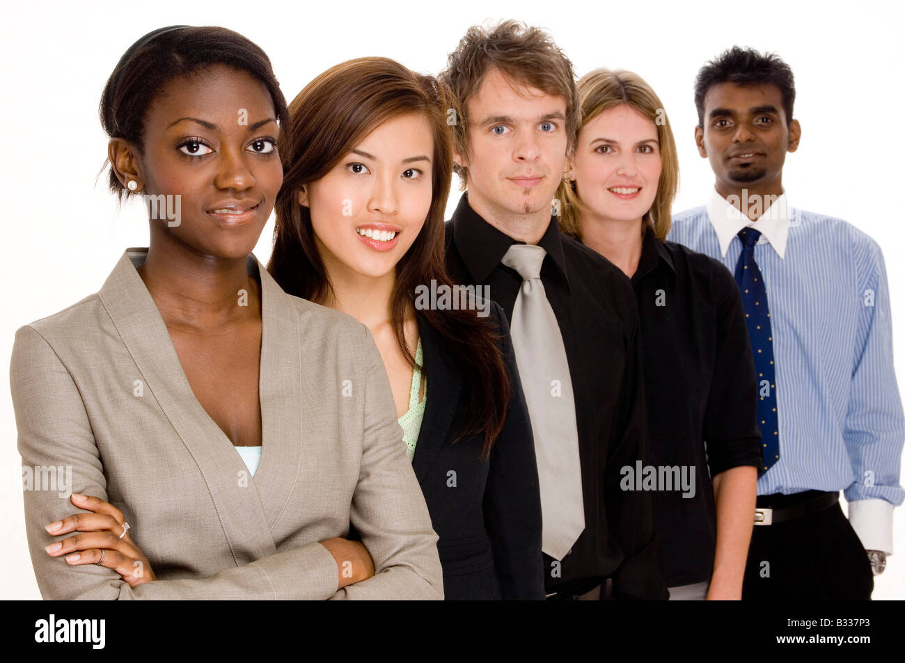 A diverse business team Stock Photo - Alamy