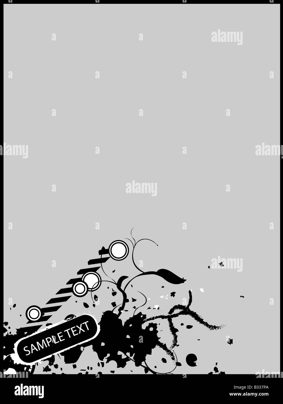 sample text with swirls Stock Photo - Alamy