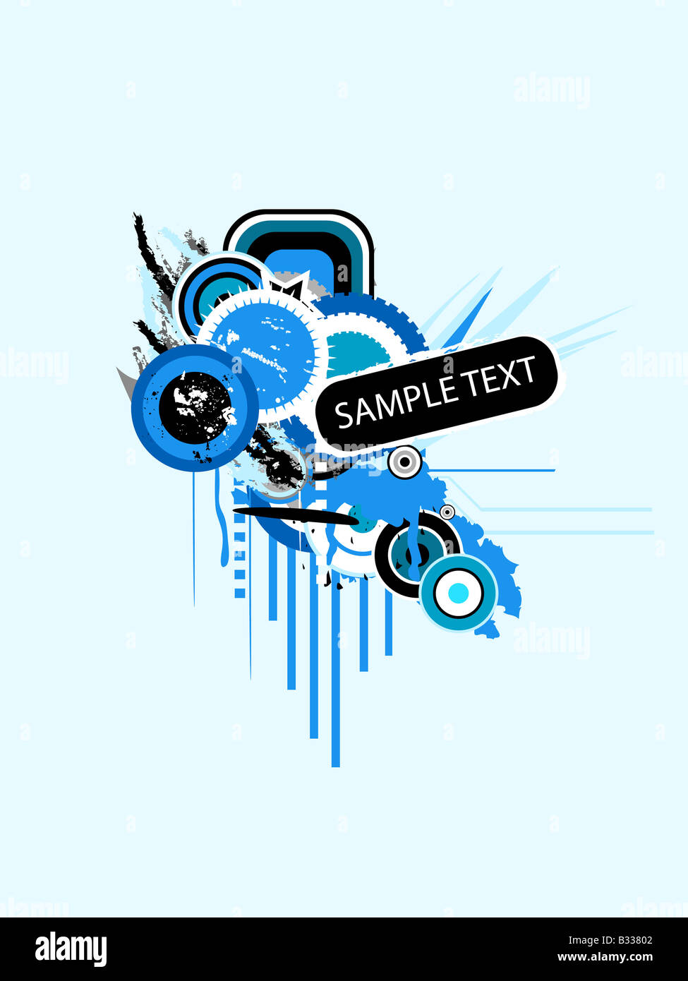 circles and text-template Stock Photo - Alamy