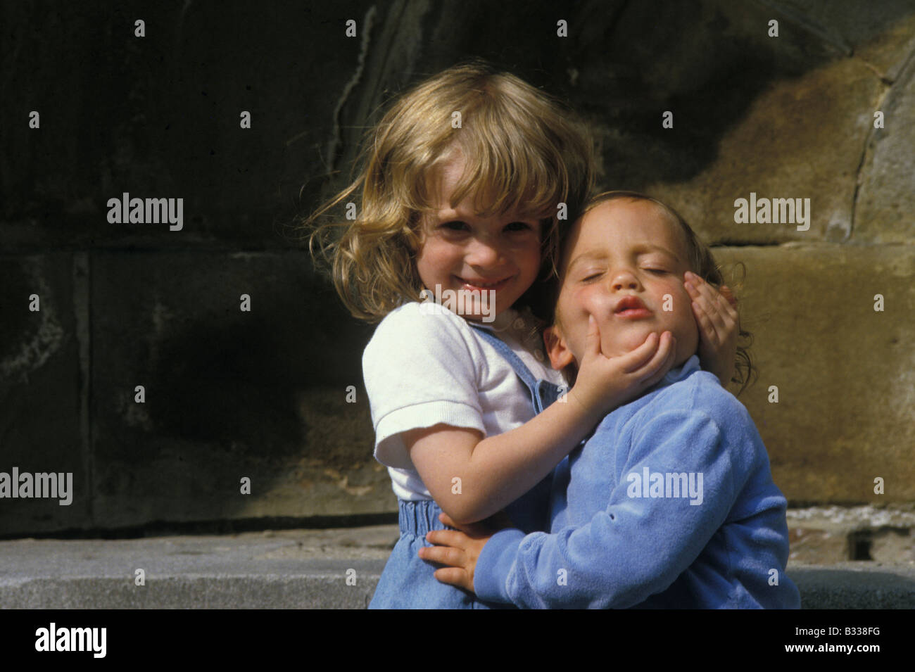 Brother brothers and sister sisters sibling siblings hi-res stock ...