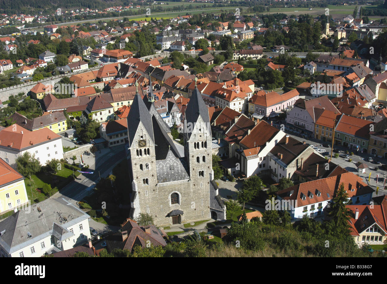 View of Friesach Stock Photo - Alamy