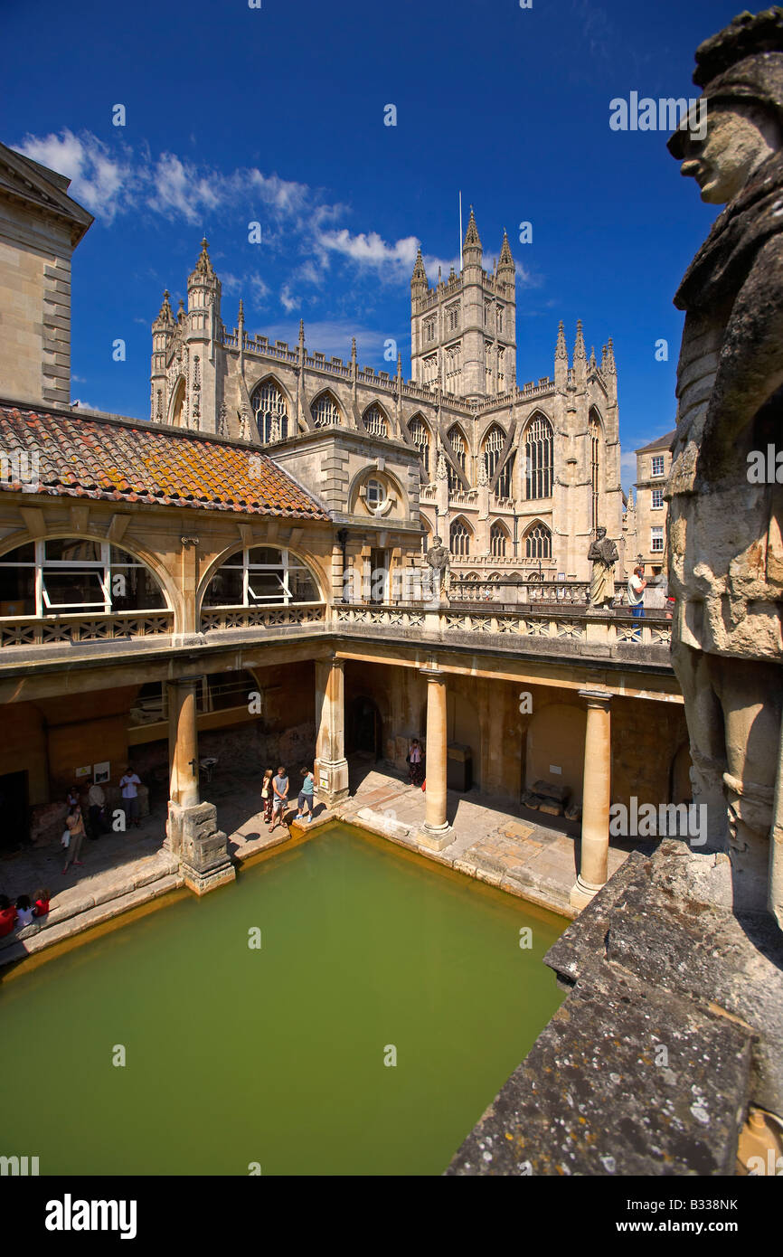 Roman Baths, City of Bath, England, UK Stock Photo - Alamy