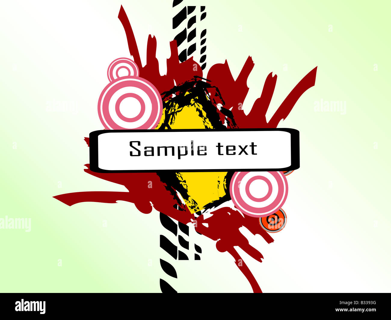 grungy sample text Stock Photo - Alamy