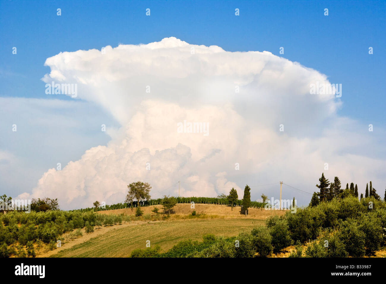 Cumulonimbus Anvil Cloud Stock Photos & Cumulonimbus Anvil Cloud Stock ...