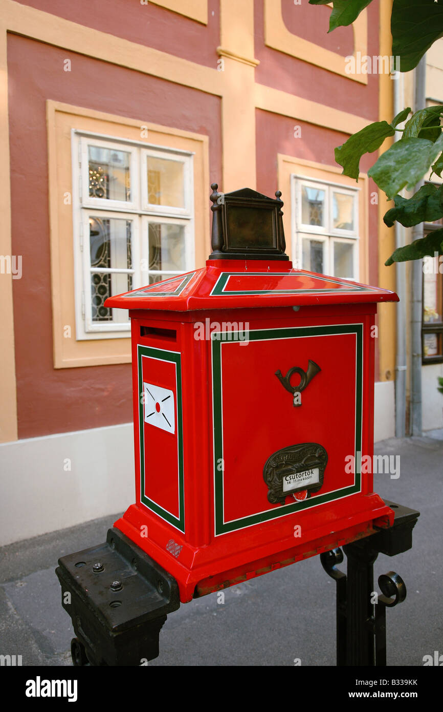 Hungarian post office Stock Photo - Alamy