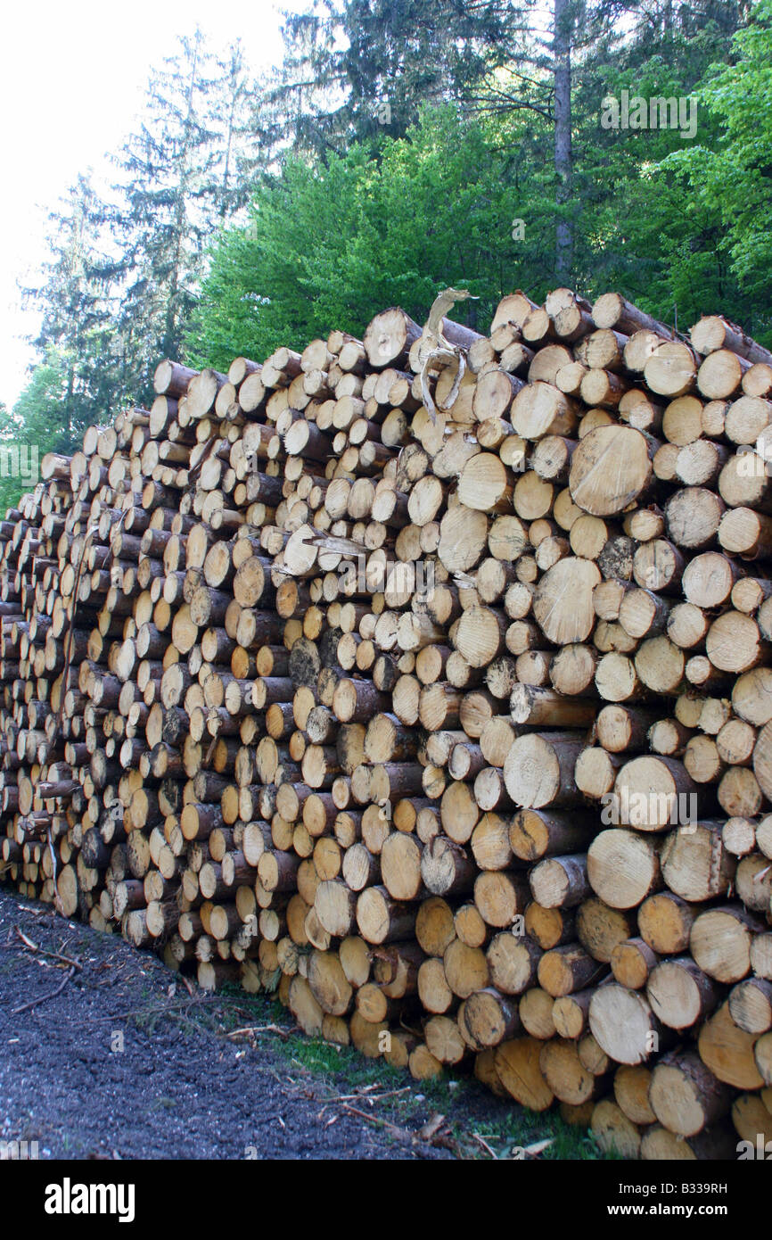 pile of wood Stock Photo - Alamy