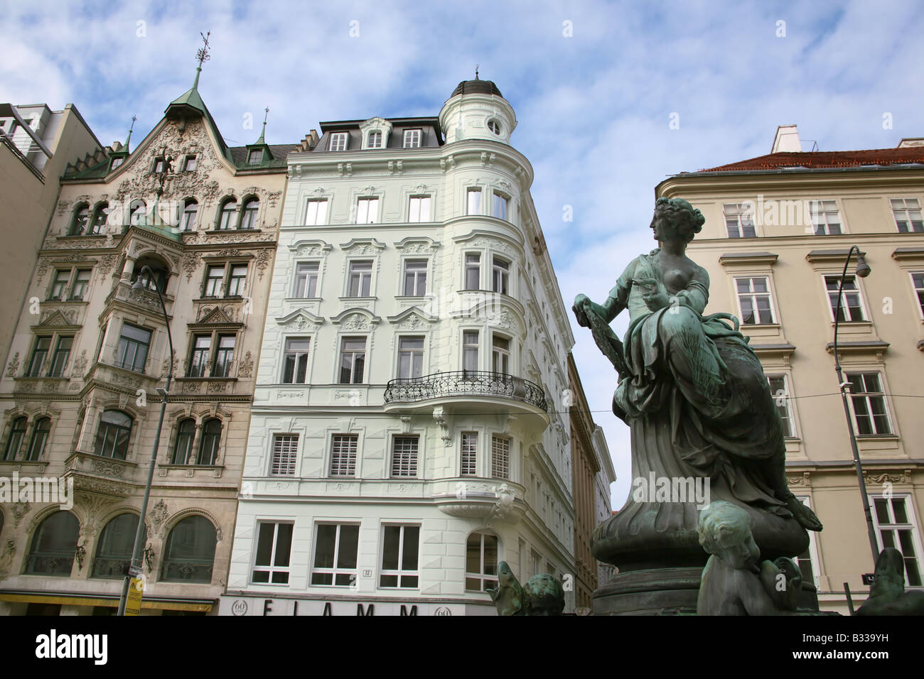 Vienna, Neuer Markt Stock Photo - Alamy
