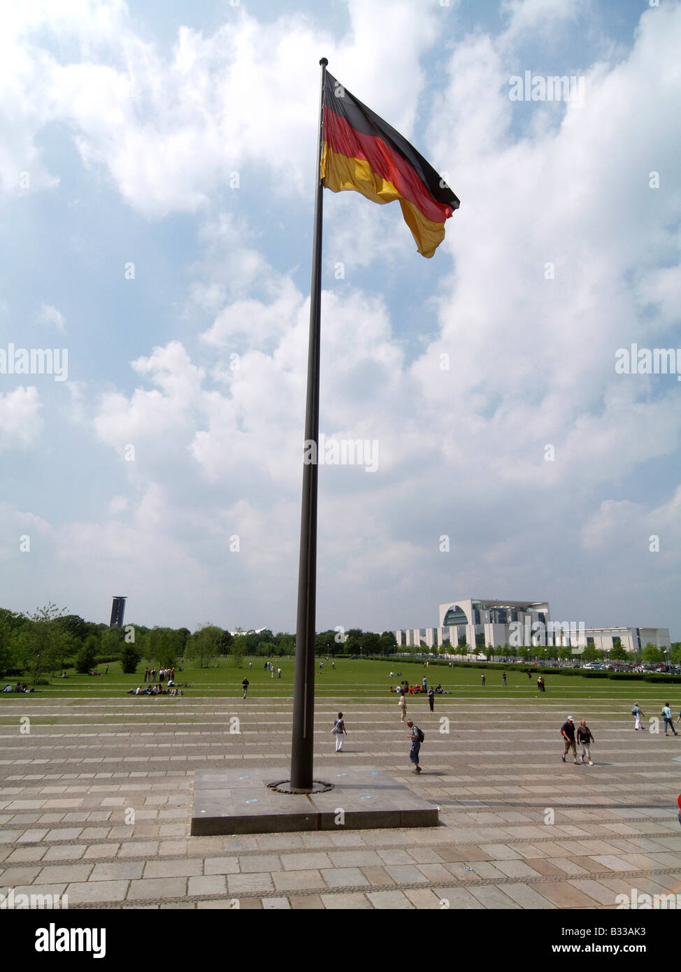Berlin, Platz der Republik, parliament Stock Photo - Alamy