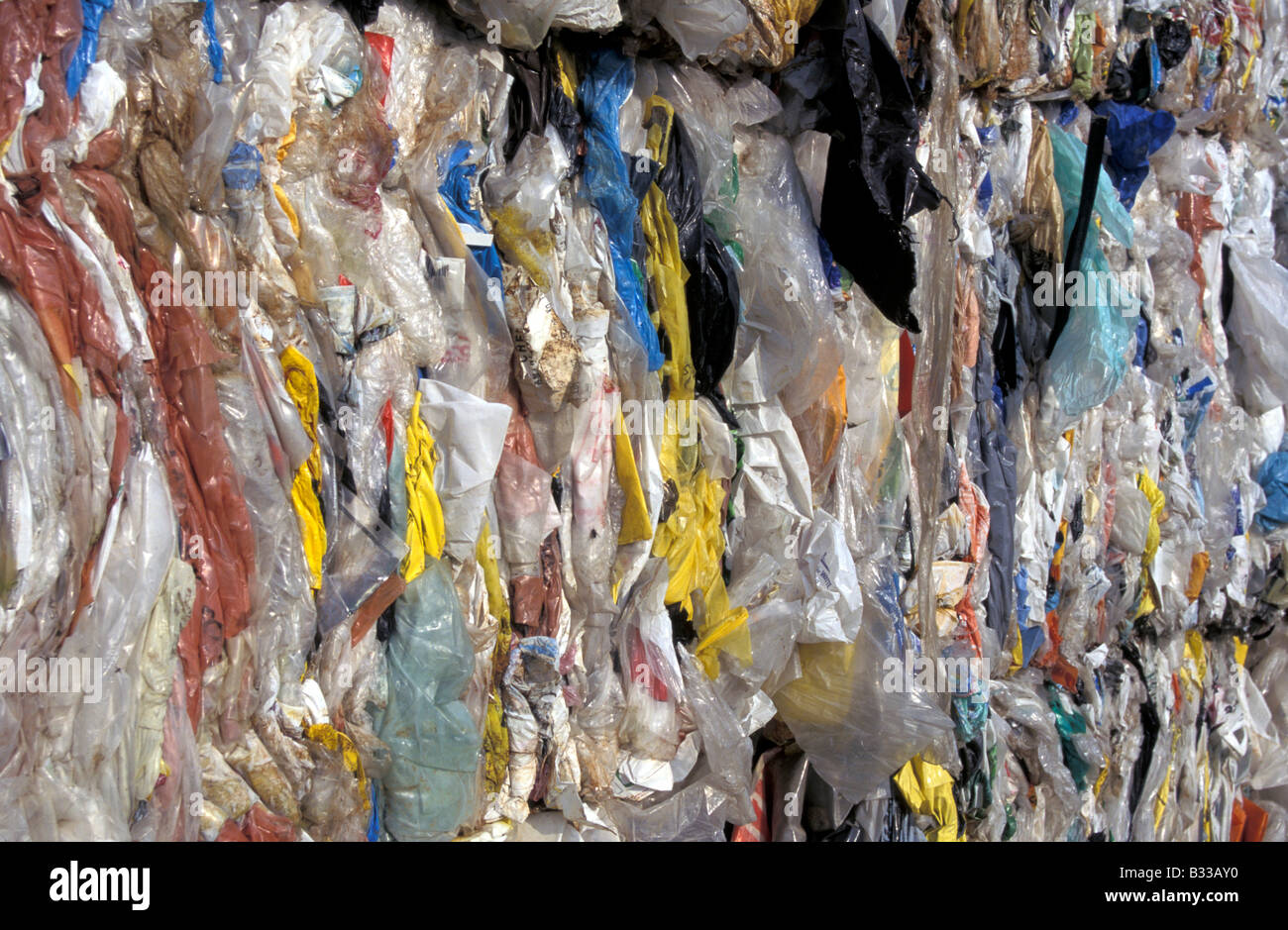 Plastic garbage, old plastics Stock Photo - Alamy