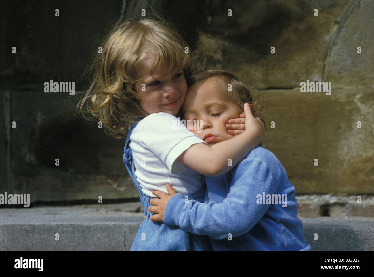 Brother brothers and sister sisters sibling siblings hi-res stock ...