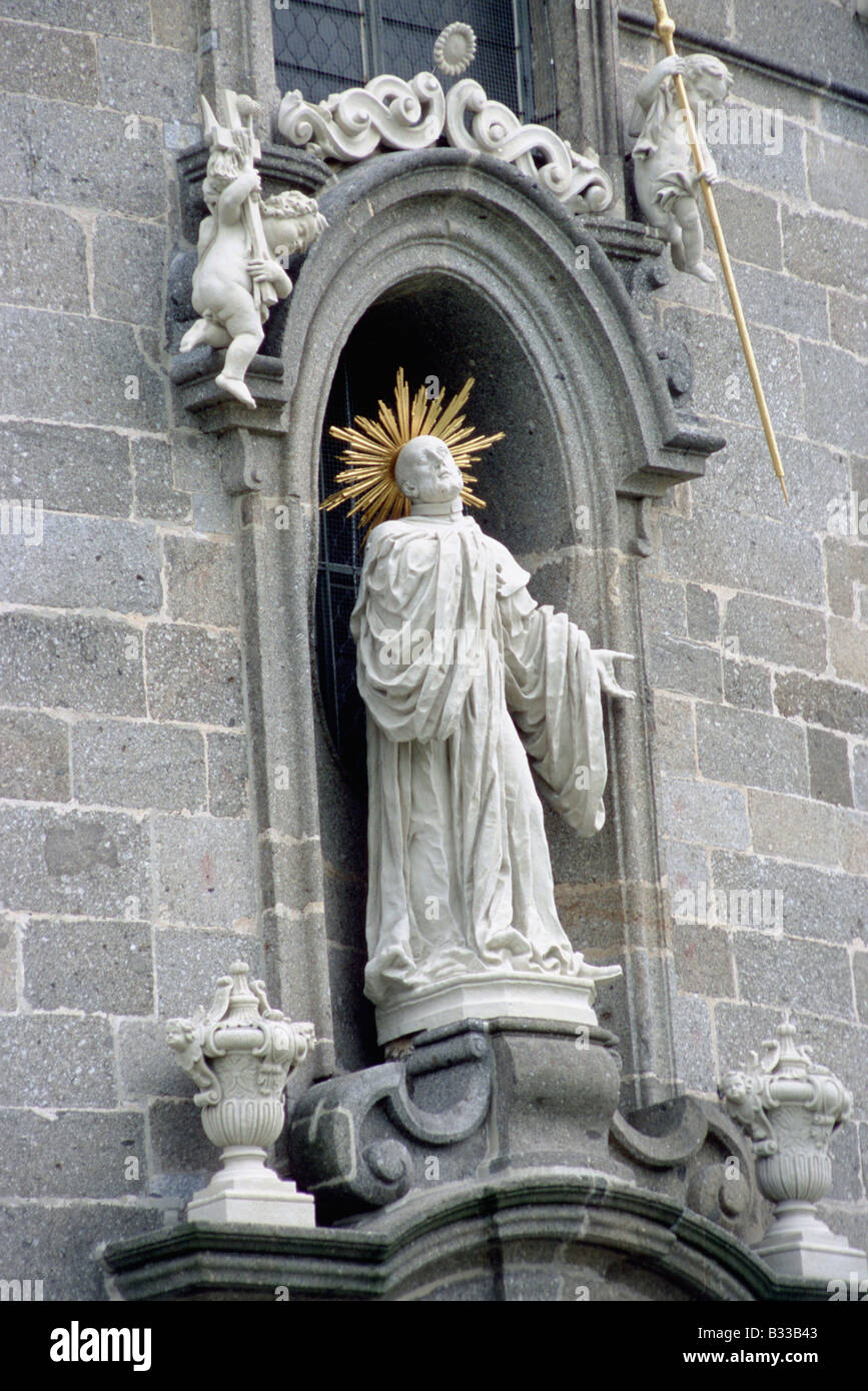 Holy figure at the Monastery Zwettl Stock Photo - Alamy