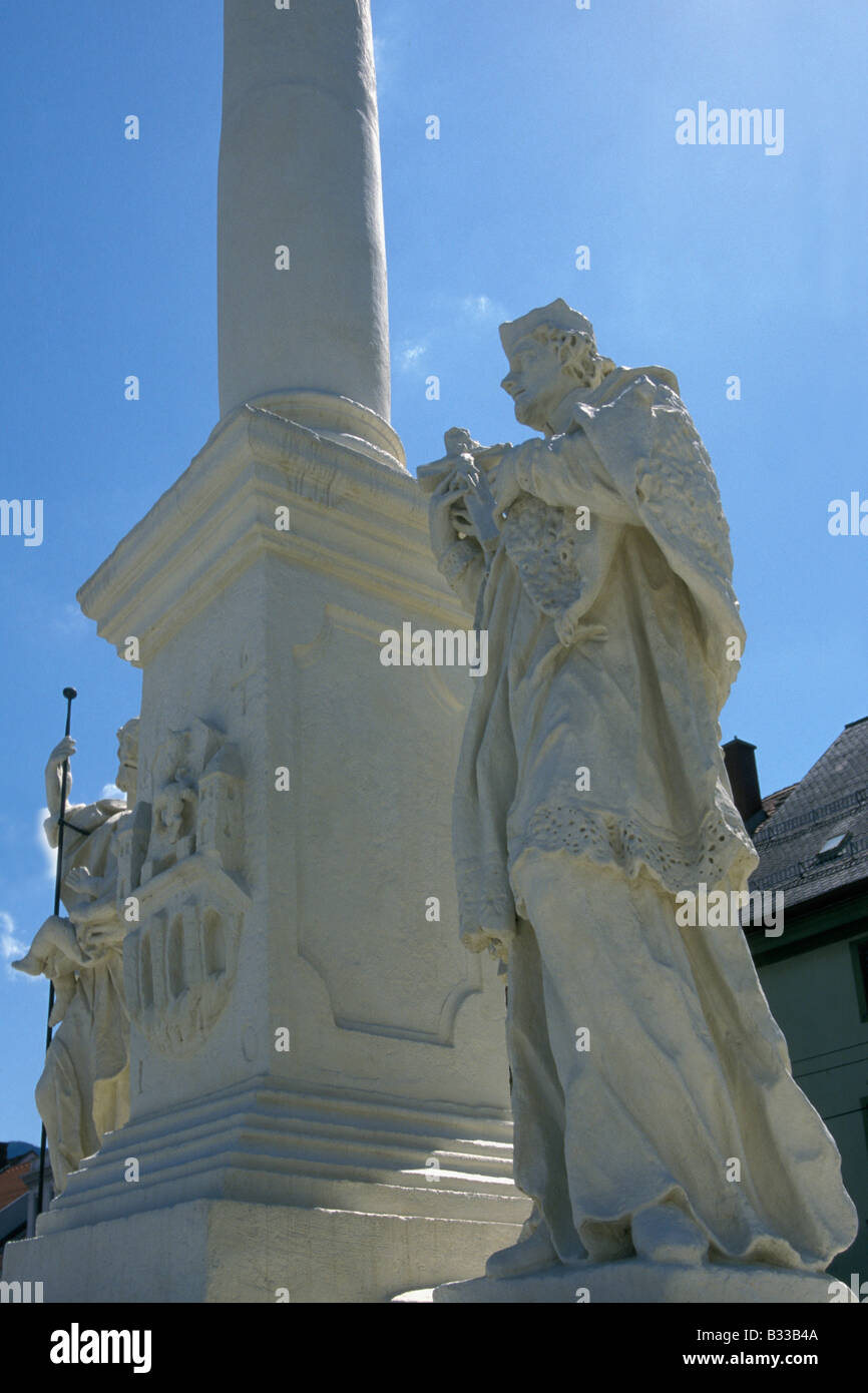 Holy figure at the main square Stock Photo - Alamy