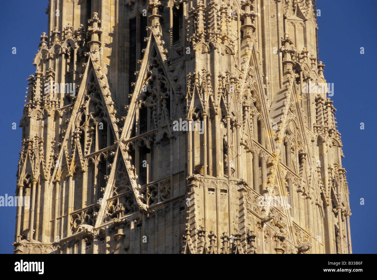 South tower of the St. Stephens's Cathedral Vienna Stock Photo - Alamy