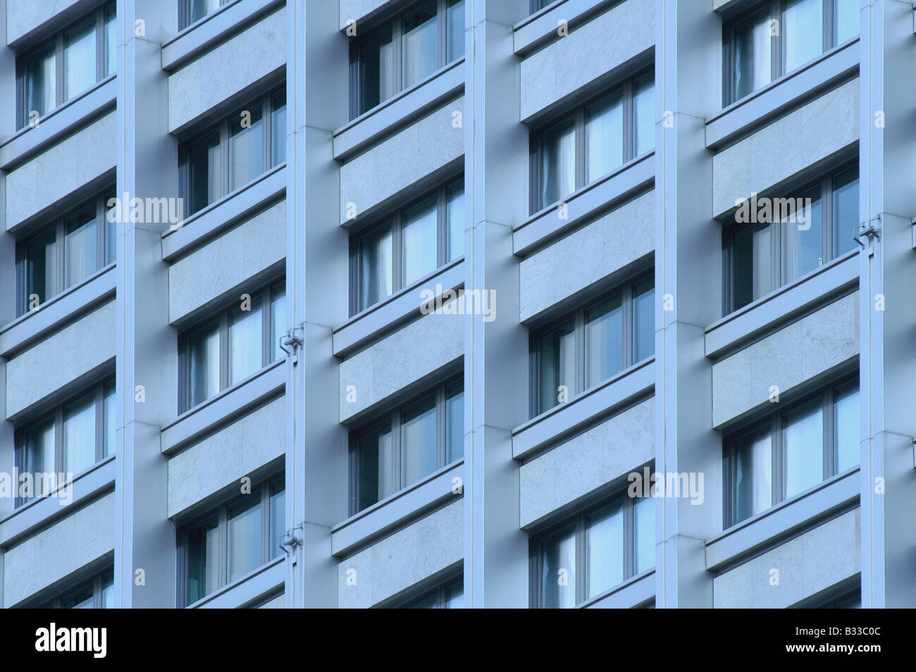 Window front of a modern office building Stock Photo - Alamy