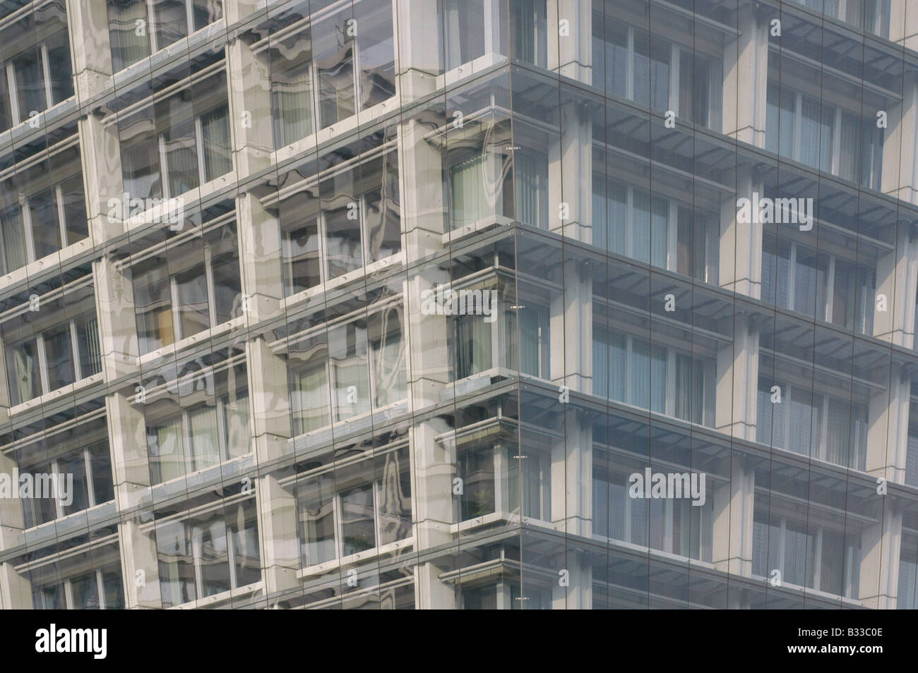 Window front of a modern office building Stock Photo - Alamy