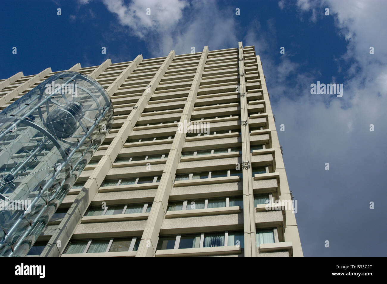 Raiffeisen House 1020 Vienna architecture detail Stock Photo - Alamy