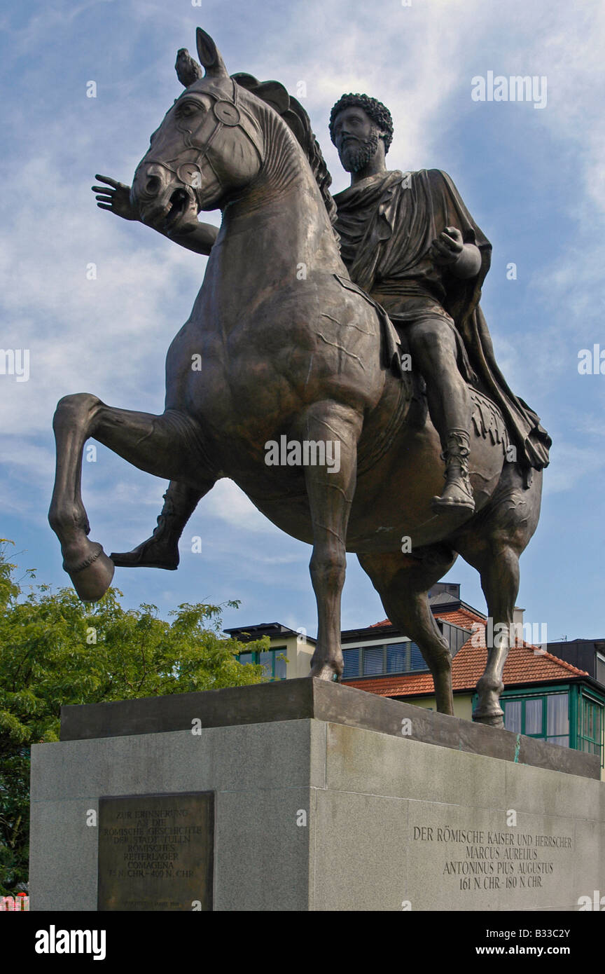 Roman rider monument at the Danube Stock Photo - Alamy