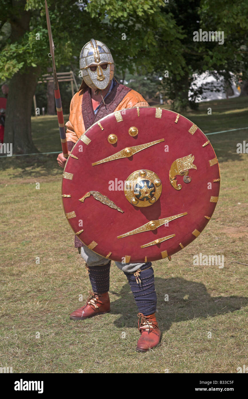 Living History re-enactment of Roman, Saxon, Viking and Norman times in ...