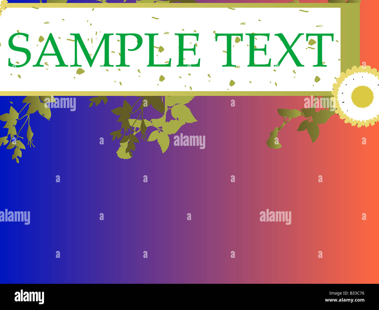 sample text with swirls Stock Photo - Alamy