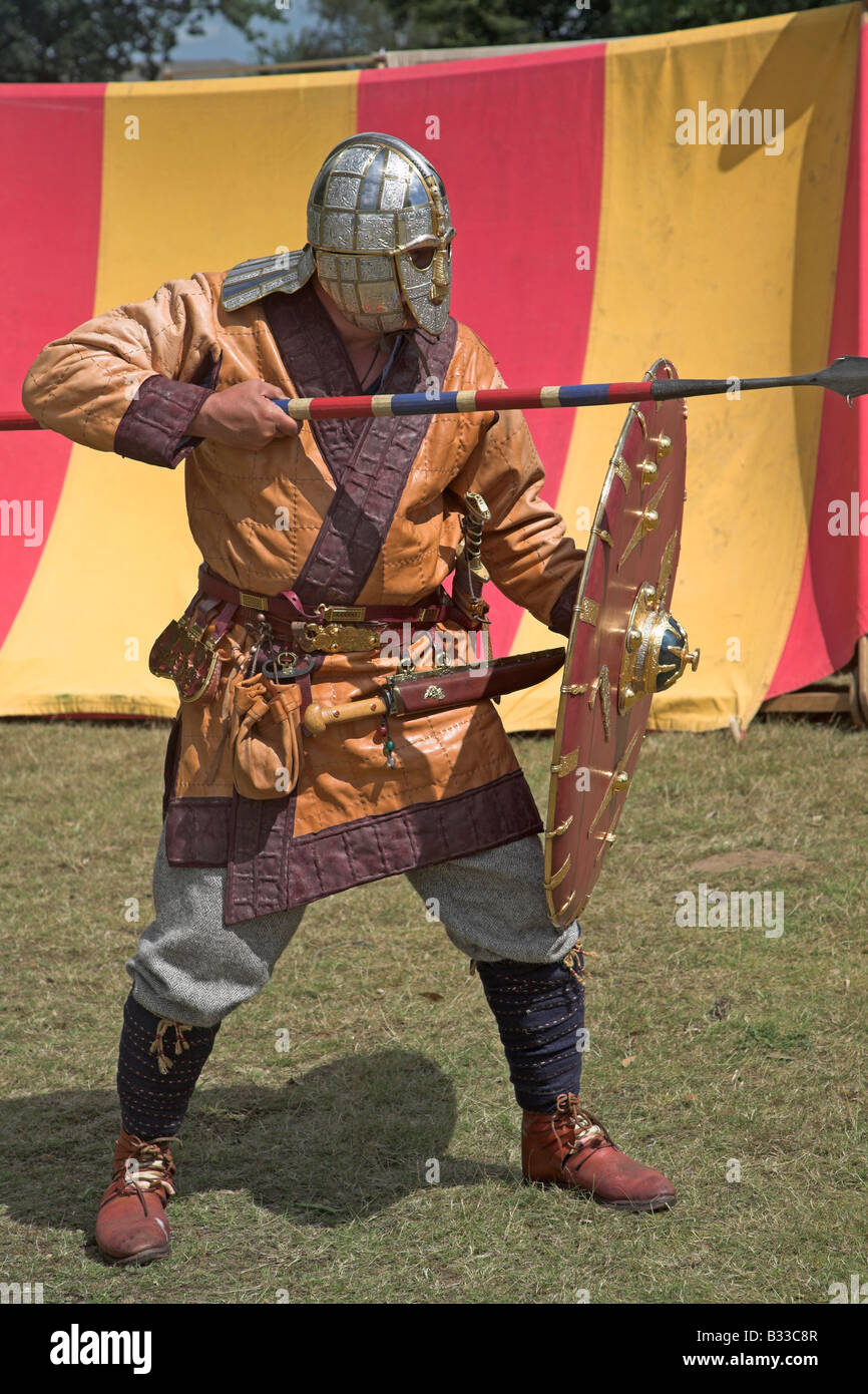 Living History re-enactment of Roman, Saxon, Viking and Norman times in ...