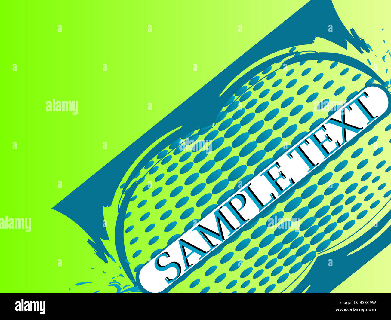 sample text on dotted background Stock Photo - Alamy