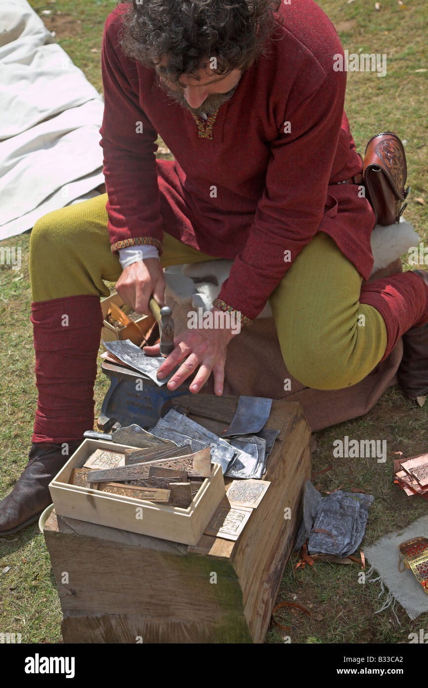 Living History re-enactment of Roman, Saxon, Viking and Norman times in ...