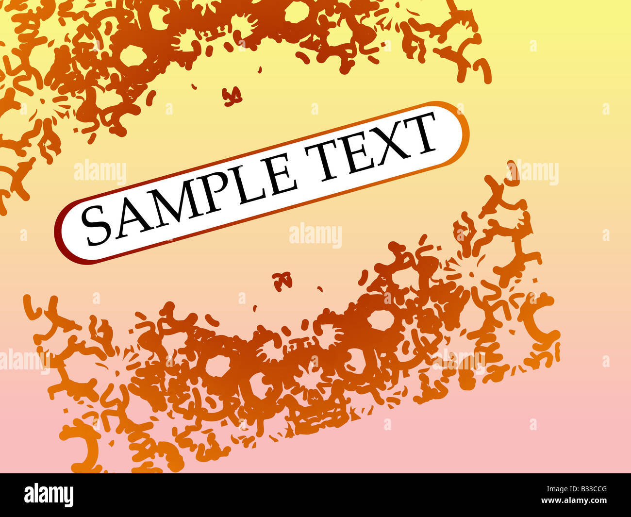 sample text with swirls Stock Photo - Alamy