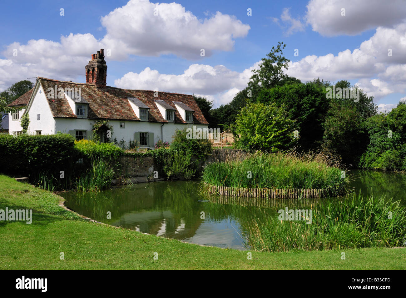 Village of Comberton, Cambridgeshire England Uk Stock Photo - Alamy