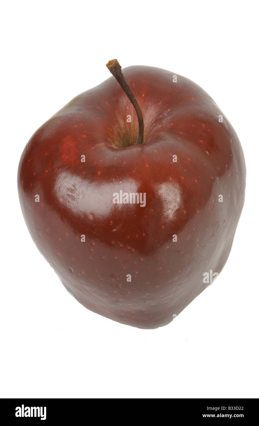 cut out of a red apple Stock Photo - Alamy