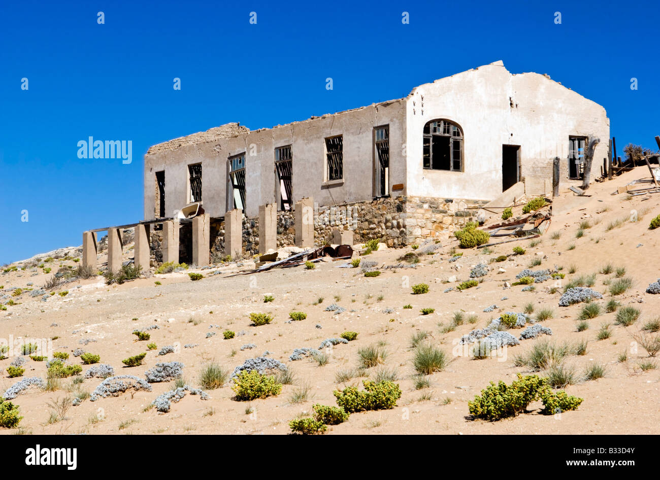 An Old House in Kolmanskop Ghost Town, Namibia Stock Photo - Alamy