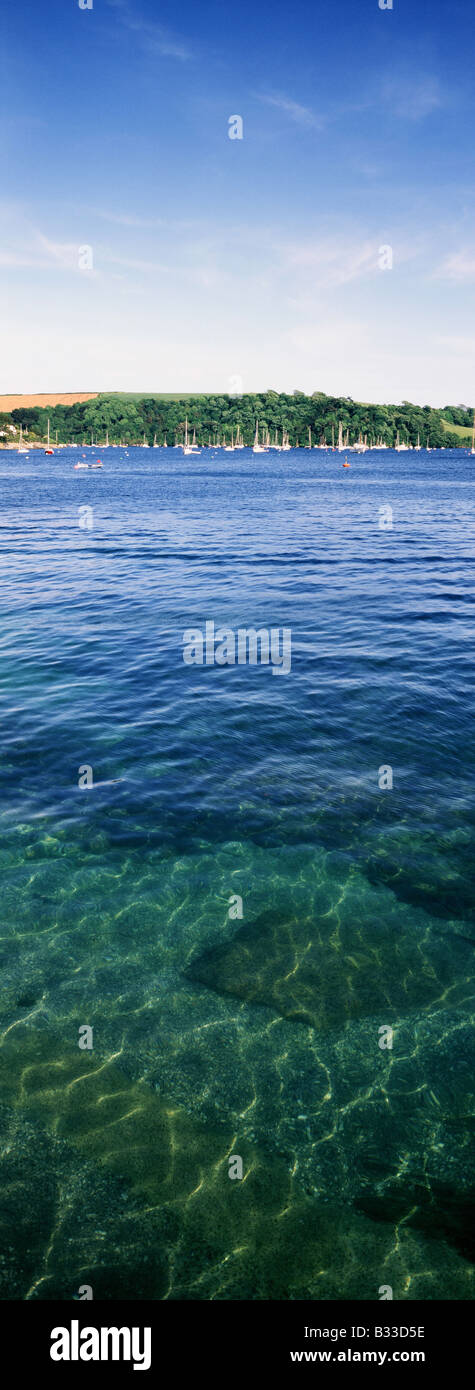 The Percuil River, St Mawes, Roseland Peninsular, Cornwall, UK Stock ...