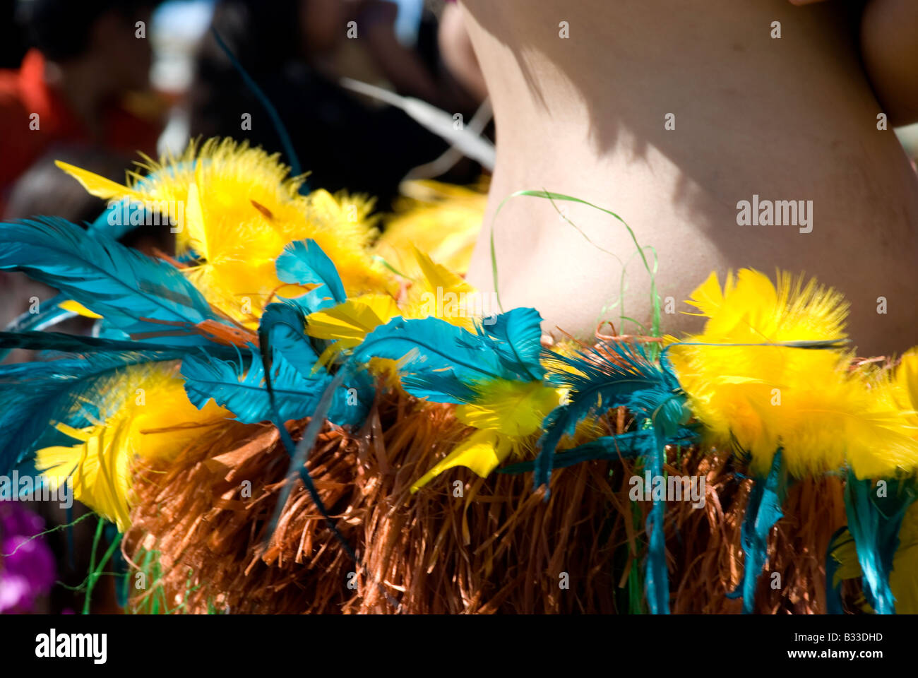 Polynesian girl dancer rarotonga cook hi-res stock photography and ...