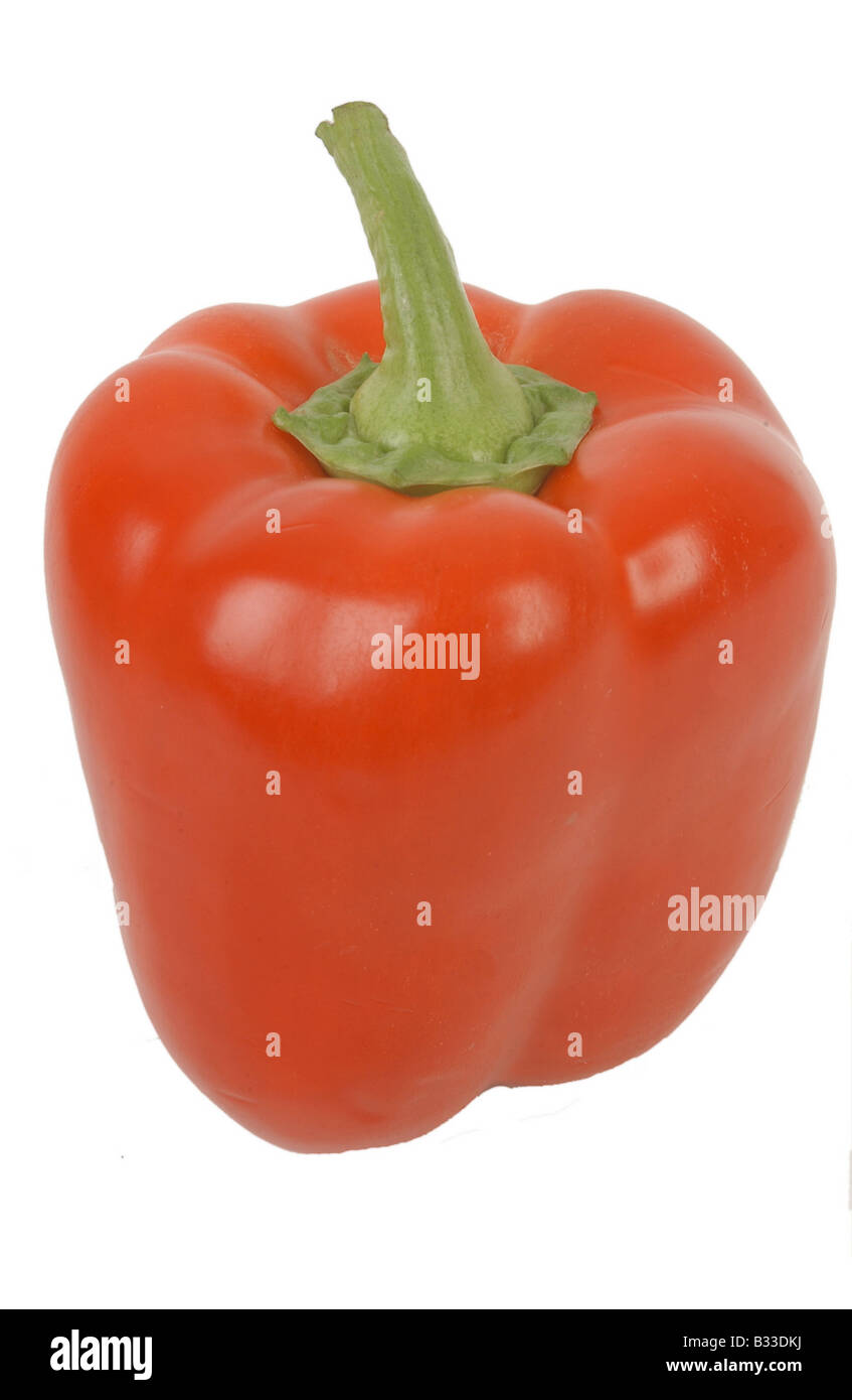 cut out of a red pepper Stock Photo - Alamy