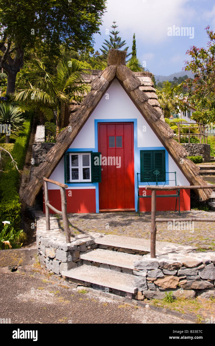 Old traditional style house in Madeira Stock Photo - Alamy