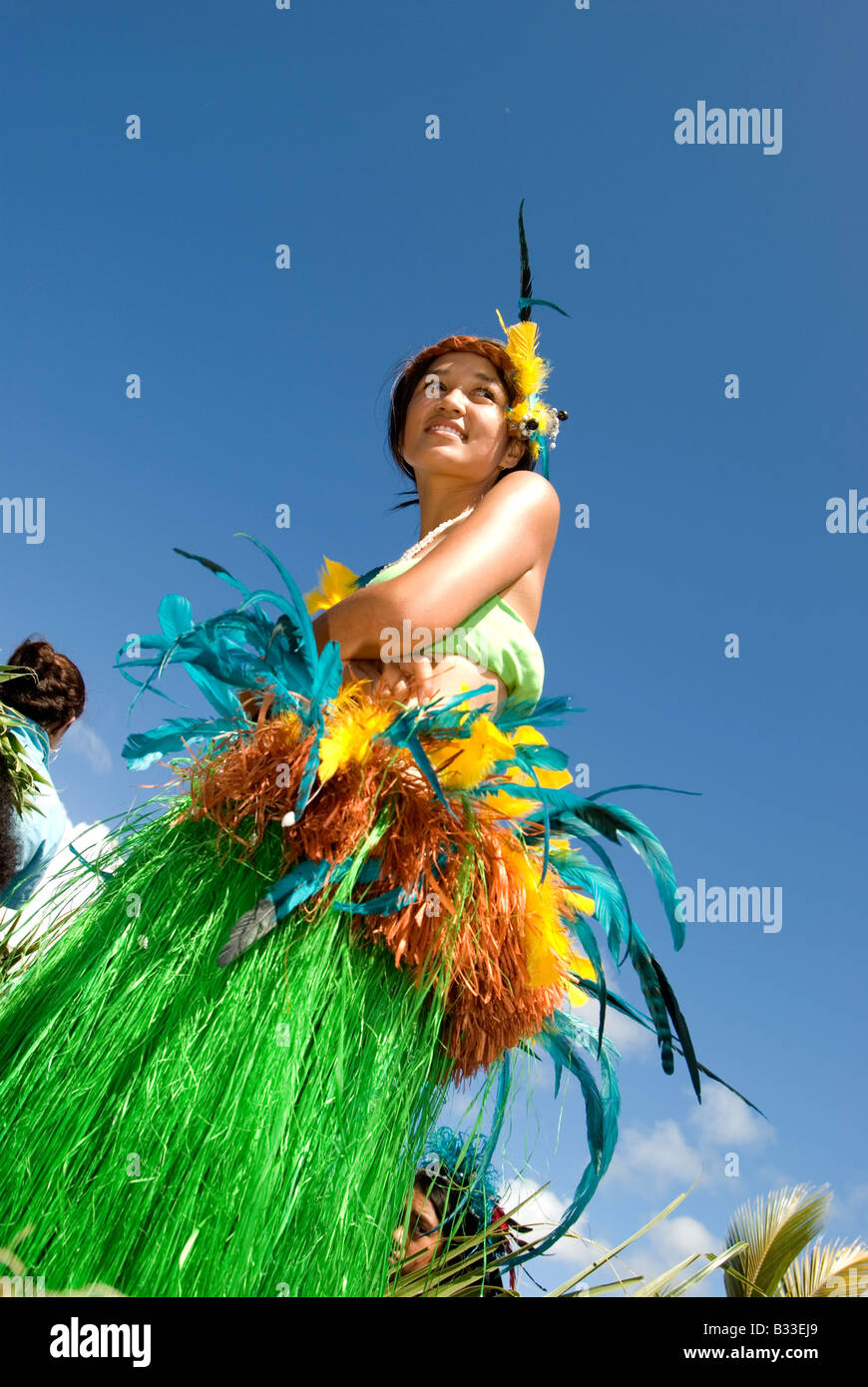 Cook Islands Rarotonga Avarua Constitution Day Festival parade Stock ...