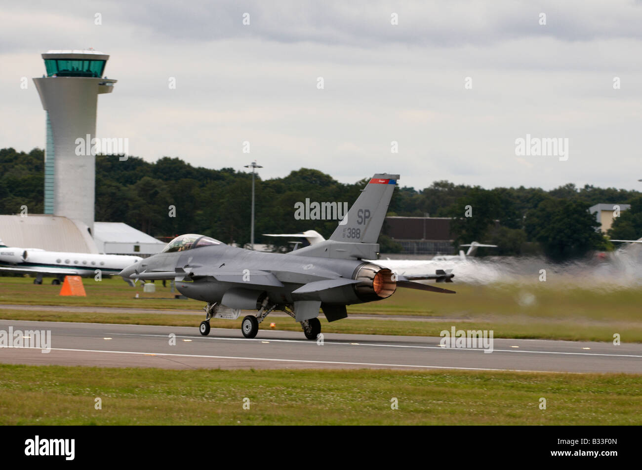 Lockheed Martin F-16C Fighting Falcon Farnborough Air Show 2008 with ...