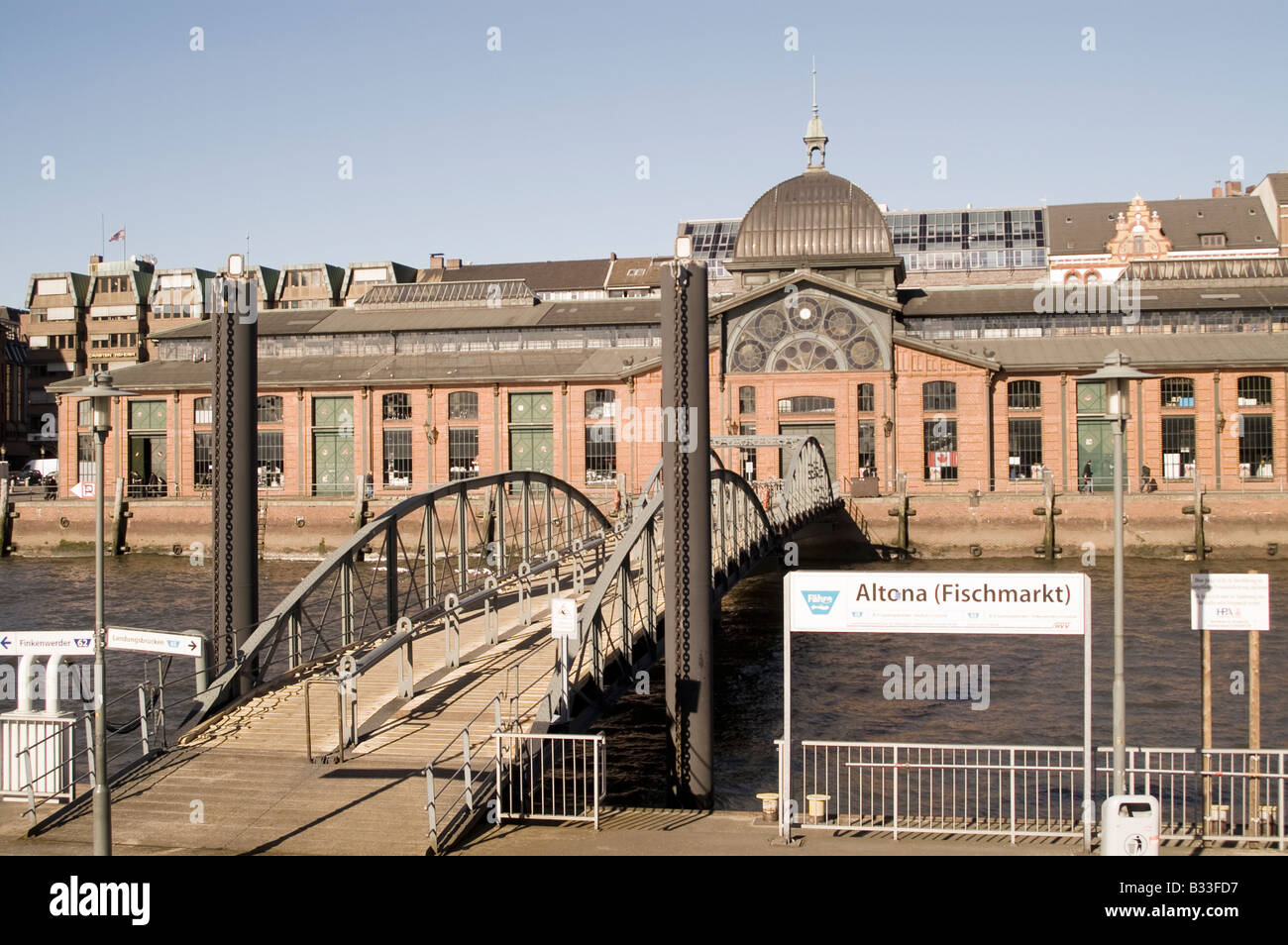 Hamburg Fischmarkt (Fish market Stock Photo - Alamy