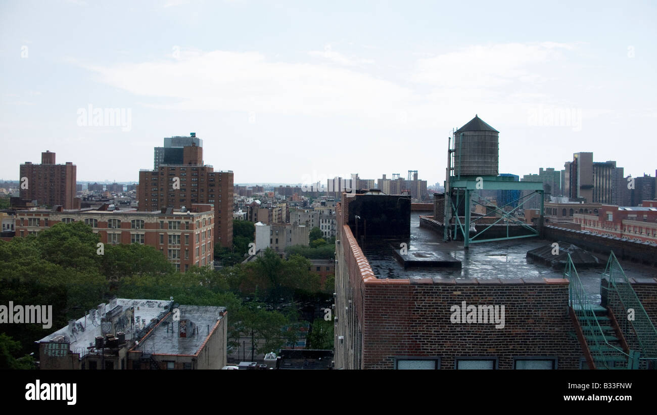 View across downtown rooftops Stock Photo - Alamy