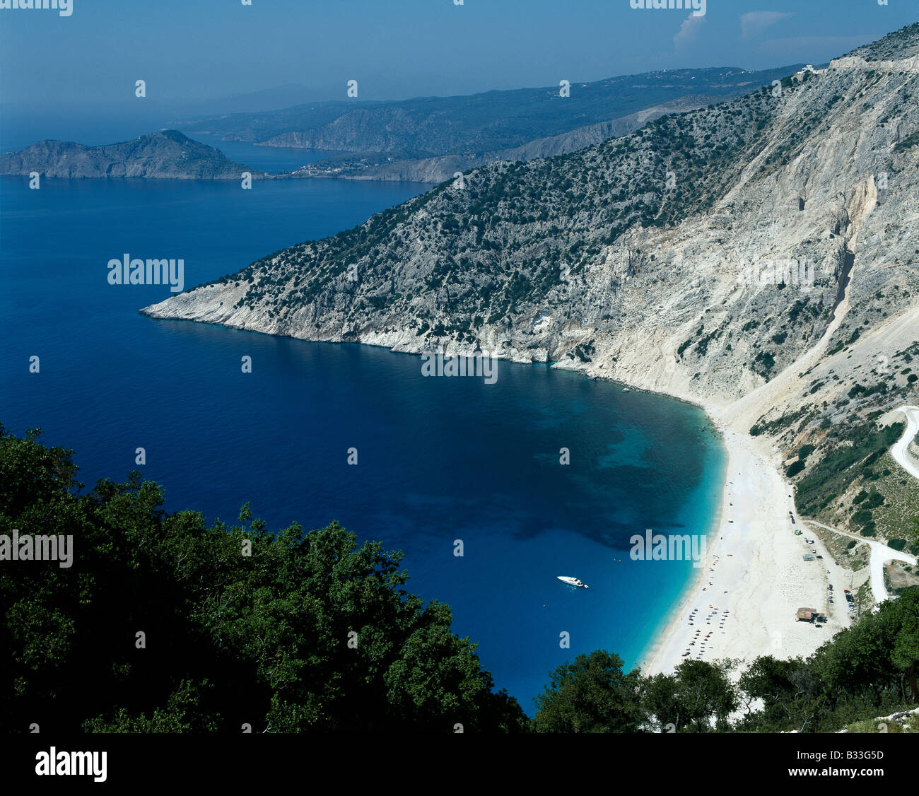 Beach near assos kefalonia greece hi-res stock photography and images ...