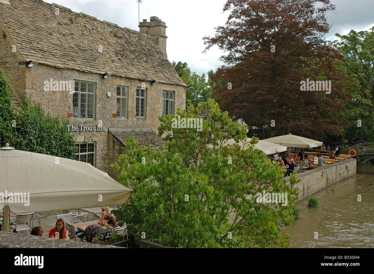 The Trout Inn Stock Photo - Alamy