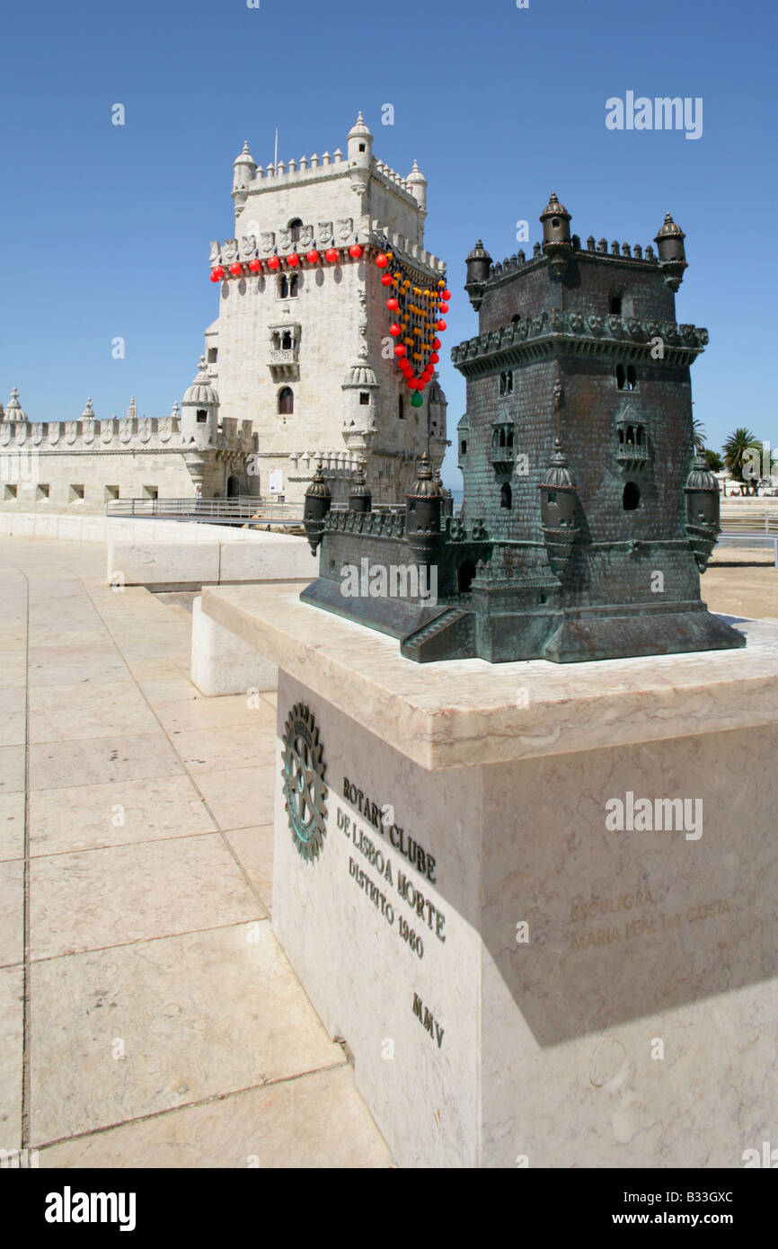 Belem tower portuguese torre hi-res stock photography and images - Alamy