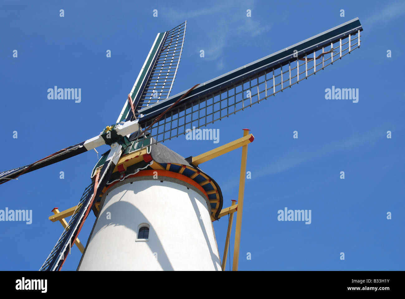windmill Vlissingen Walcheren Zeeland Netherlands Stock Photo - Alamy